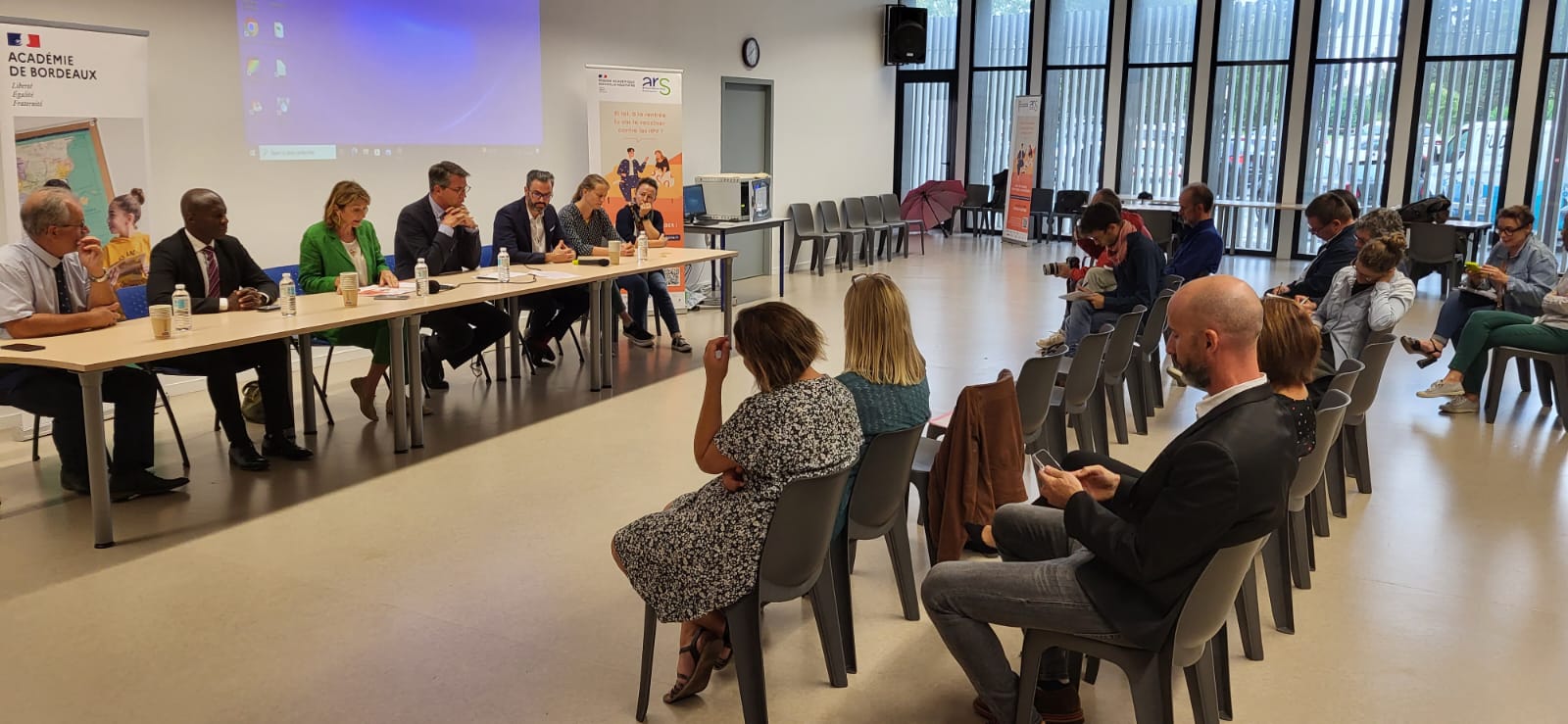 Conférence de presse HPV | Académie de Bordeaux