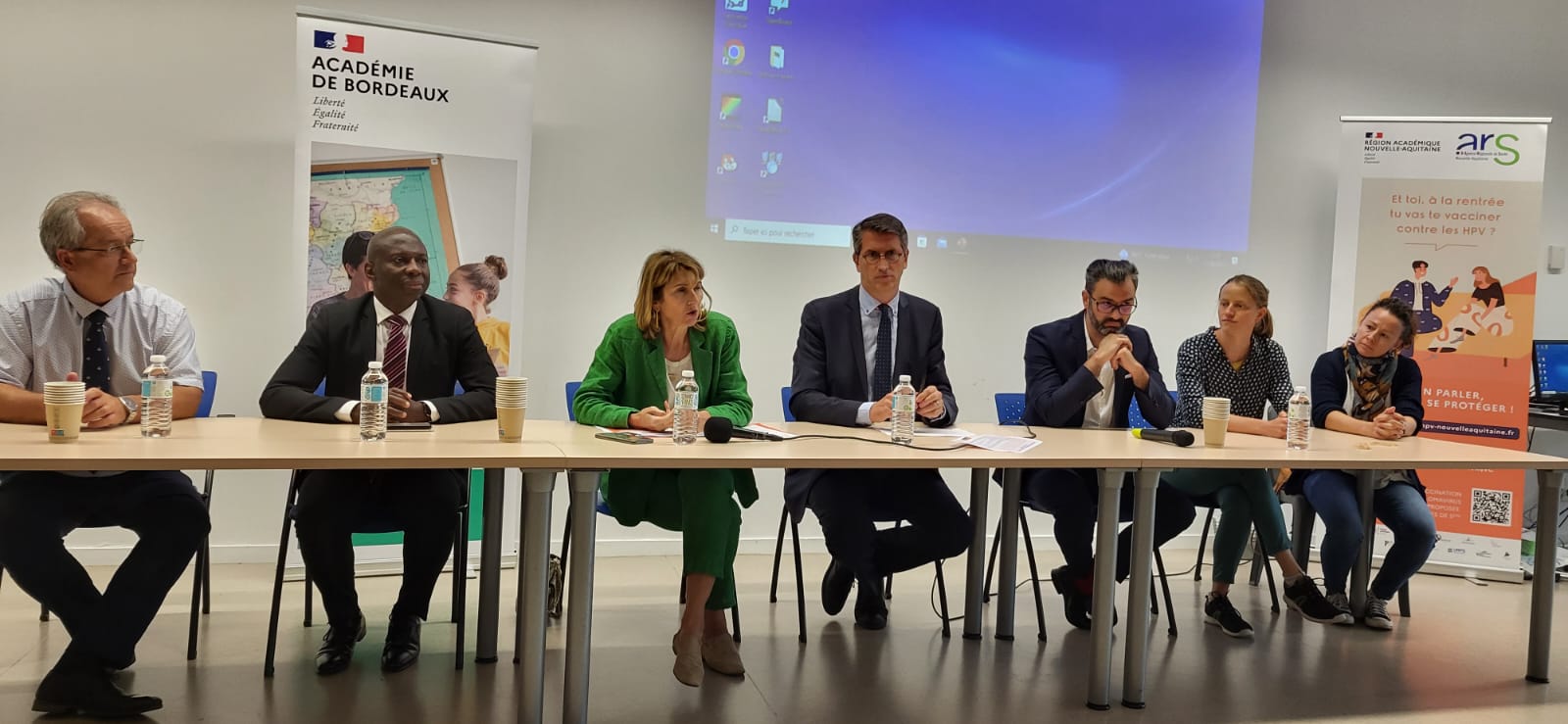 Conférence de presse HPV | Académie de Bordeaux