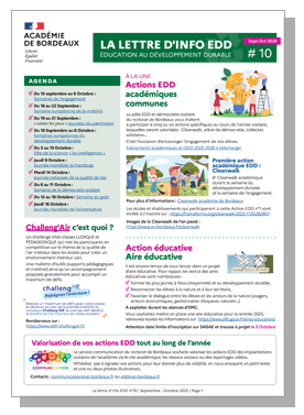 Les lettres d’information EDD | Académie de Bordeaux